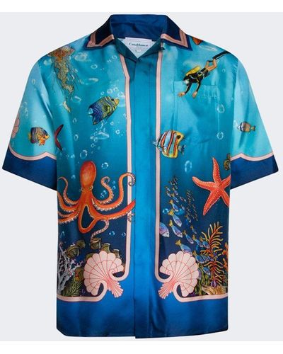 Marine Blue Shirts for Men | Lyst