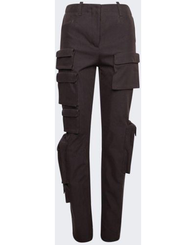 Off White Cargo Pants for Women - Up to 70% off | Lyst
