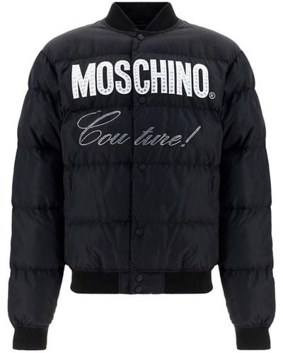 Black Moschino Couture Jackets for Men | Lyst