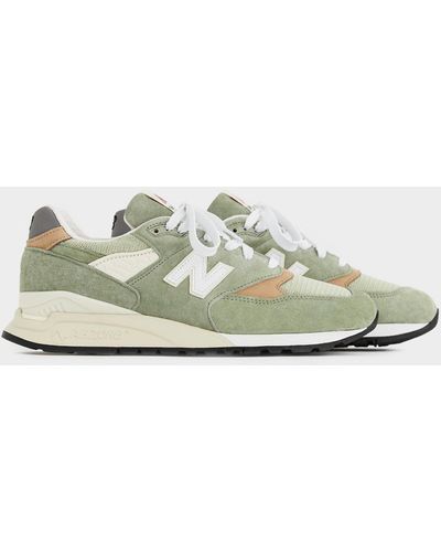 Green New Balance Sneakers for Men | Lyst