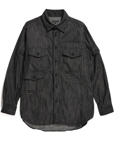 Gray Engineered Garments Shirts for Men | Lyst
