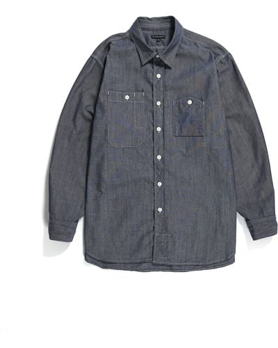 Gray Engineered Garments Shirts for Men | Lyst