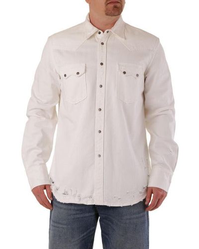 Red DIESEL Shirts for Men | Lyst