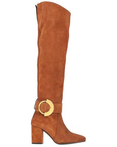 Brown Pinko Boots for Women | Lyst