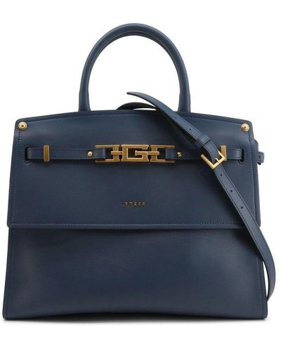 Blue Guess Tote bags for Women | Lyst