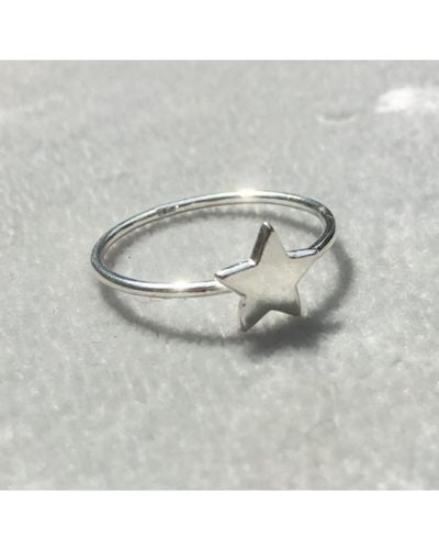 Metallic Siren Silver Rings for Women | Lyst