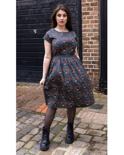 Blue Run and Fly Dresses for Women | Lyst