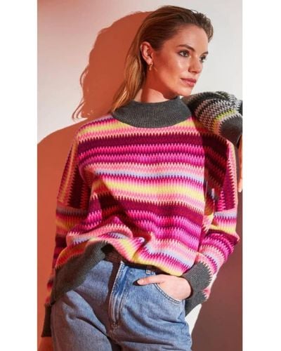 Pink Brodie Cashmere Sweaters and knitwear for Women | Lyst