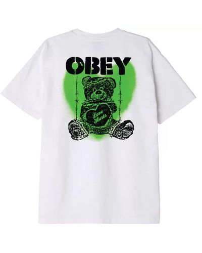 Green Obey T-shirts for Men | Lyst