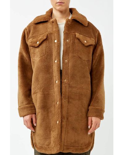 Brown Suncoo Coats for Women | Lyst