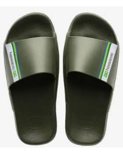 Green Havaianas Sandals and Slides for Men | Lyst
