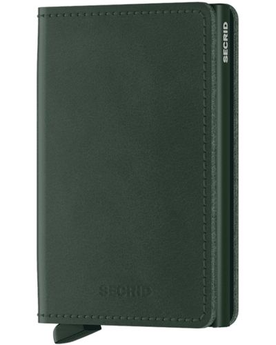 Green Secrid Wallets and cardholders for Men | Lyst
