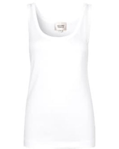 White Second Female Tops for Women | Lyst