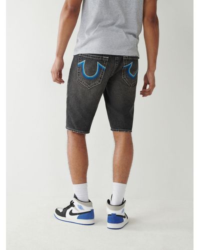 Gray True Religion Shorts for Men | Lyst