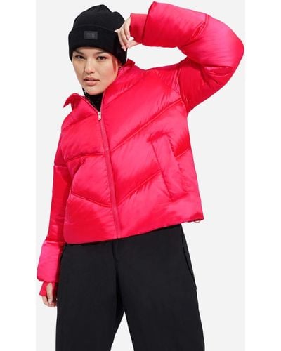 Red UGG Jackets for Women | Lyst