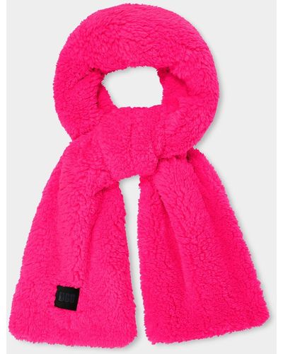 Pink UGG Scarves and mufflers for Women | Lyst