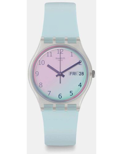 White Swatch Watches for Women | Lyst