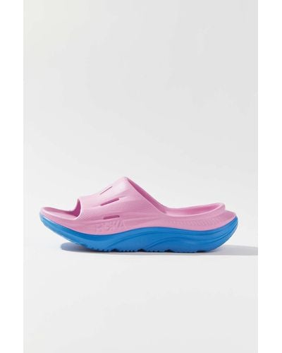 Blue Hoka One One Flats and flat shoes for Women | Lyst
