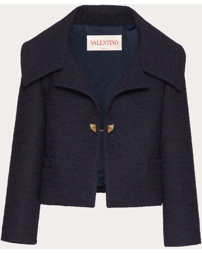 Blue Valentino Jackets for Women | Lyst