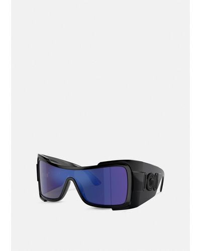 Versace Shield Sunglasses for Women - Up to 55% off | Lyst