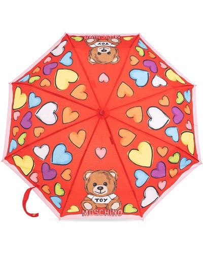 Red Moschino Umbrellas for Women | Lyst