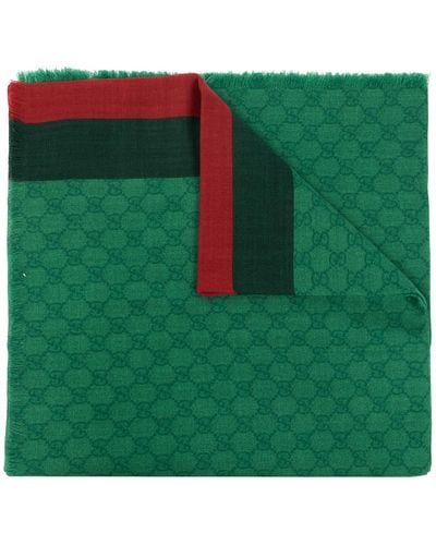 Green Gucci Scarves and mufflers for Women | Lyst