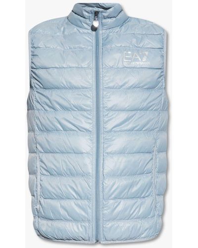 Blue EA7 Jackets for Women | Lyst