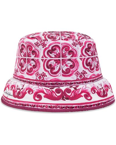 Pink Dolce & Gabbana Hats for Women | Lyst
