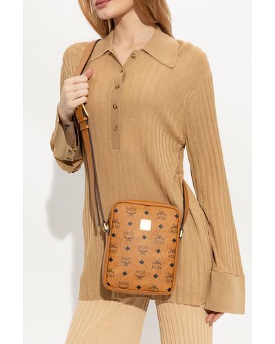 Mcm Monogram Shoulder Bags for Women - Up to 64% off | Lyst