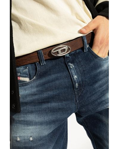 Blue DIESEL Belts for Men | Lyst