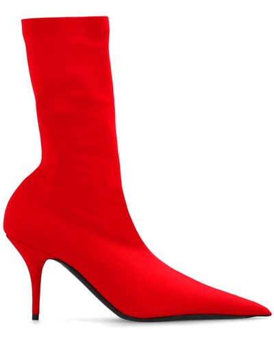 Red Balenciaga Boots for Women | Lyst