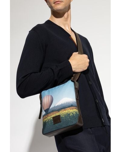 Blue Paul Smith Messenger bags for Men | Lyst