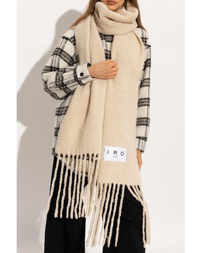 Natural IRO Scarves and mufflers for Women | Lyst