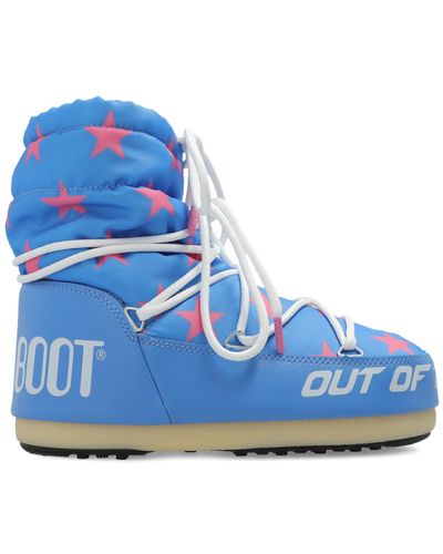 Light Blue Boots for Women | Lyst