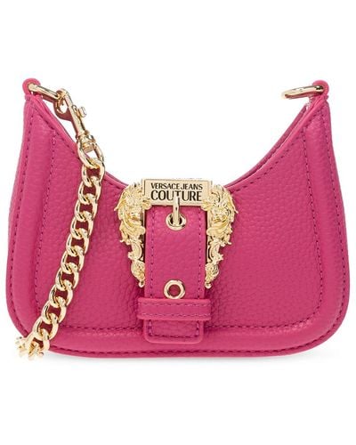 Pink Versace Jeans Couture Shoulder bags for Women | Lyst