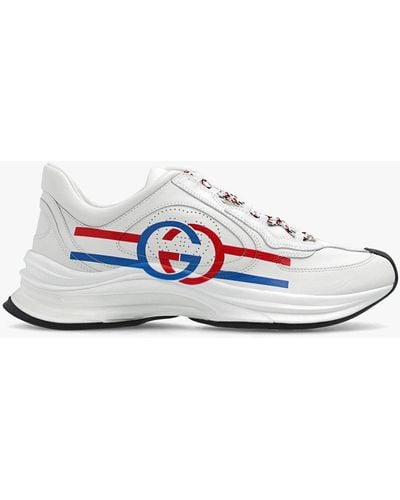White Gucci Sneakers for Men | Lyst