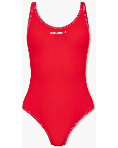 Red DSquared² Beachwear and swimwear outfits for Women | Lyst