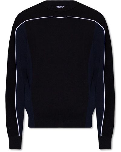 Black DIESEL Sweaters and knitwear for Men | Lyst