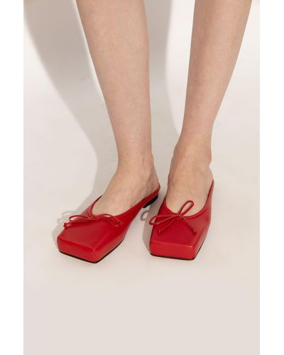 Red Jacquemus Flats for Women | Lyst