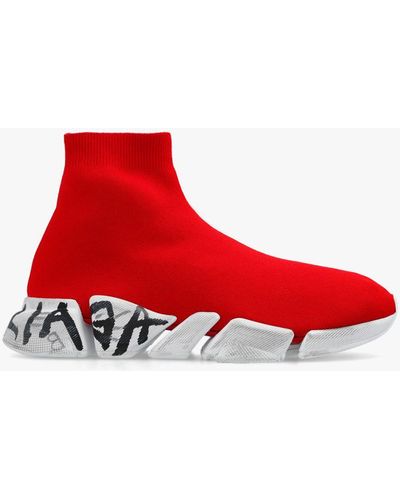 Red Balenciaga Shoes for Men | Lyst