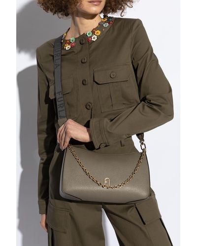 Green Furla Shoulder bags for Women | Lyst