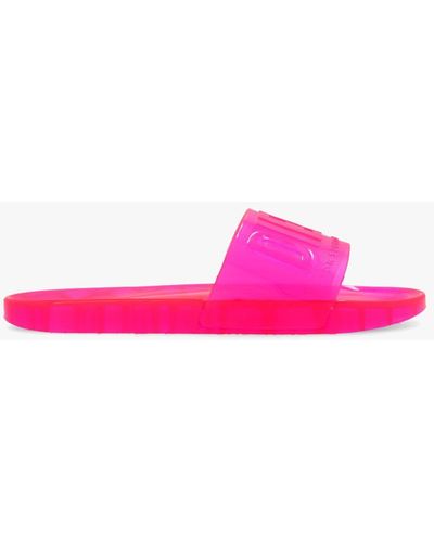 Pink DIESEL Flats and flat shoes for Women | Lyst