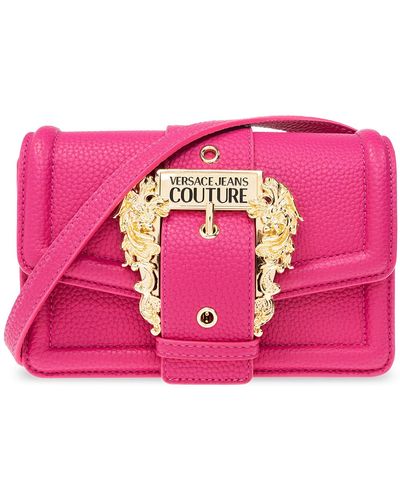 Pink Versace Jeans Couture Shoulder bags for Women | Lyst