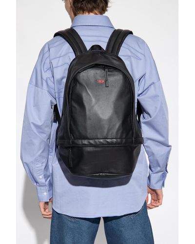 Black DIESEL Backpacks for Men | Lyst