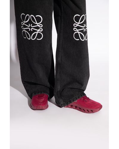 Red Loewe Sneakers for Women | Lyst