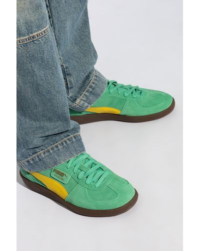 Green PUMA Sneakers for Men | Lyst