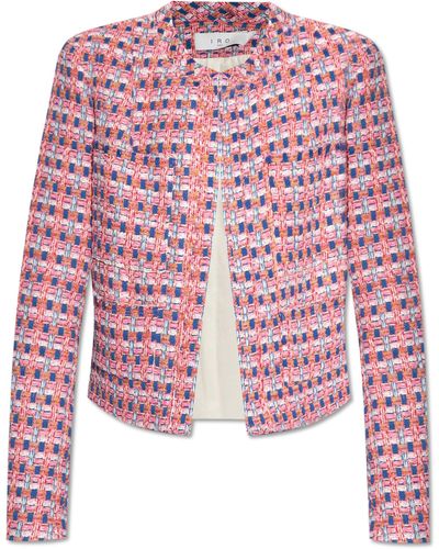 Red IRO Jackets for Women | Lyst