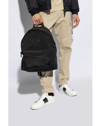 Black Stone Island Bags for Men | Lyst