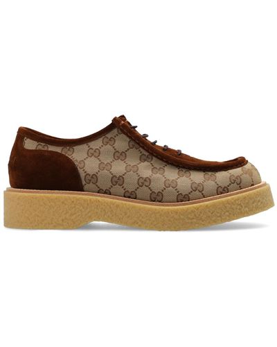 Brown Gucci Lace-ups for Men | Lyst
