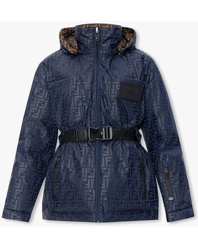 Blue Fendi Jackets for Women | Lyst